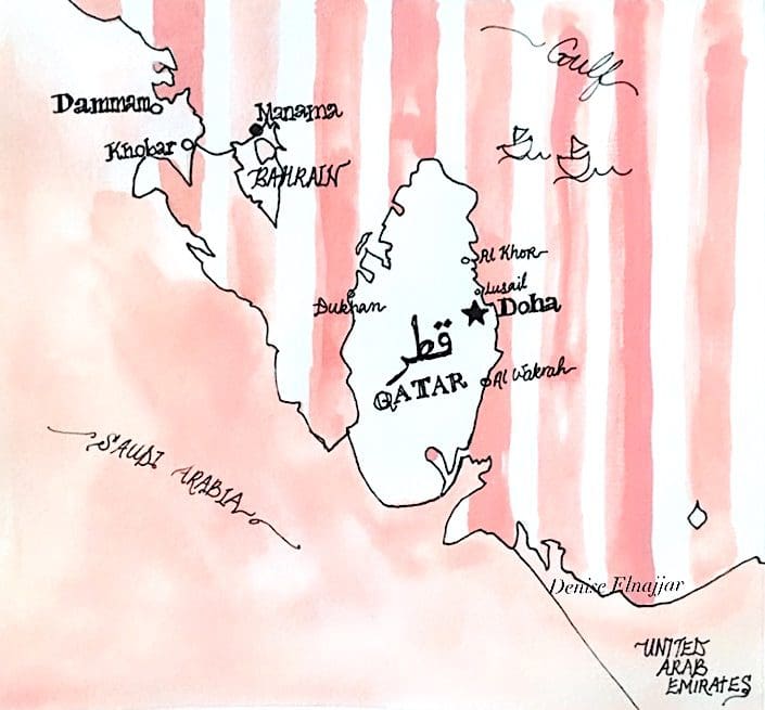 EDITION 1: QATAR (Special First Edition) • The Painted Atlas